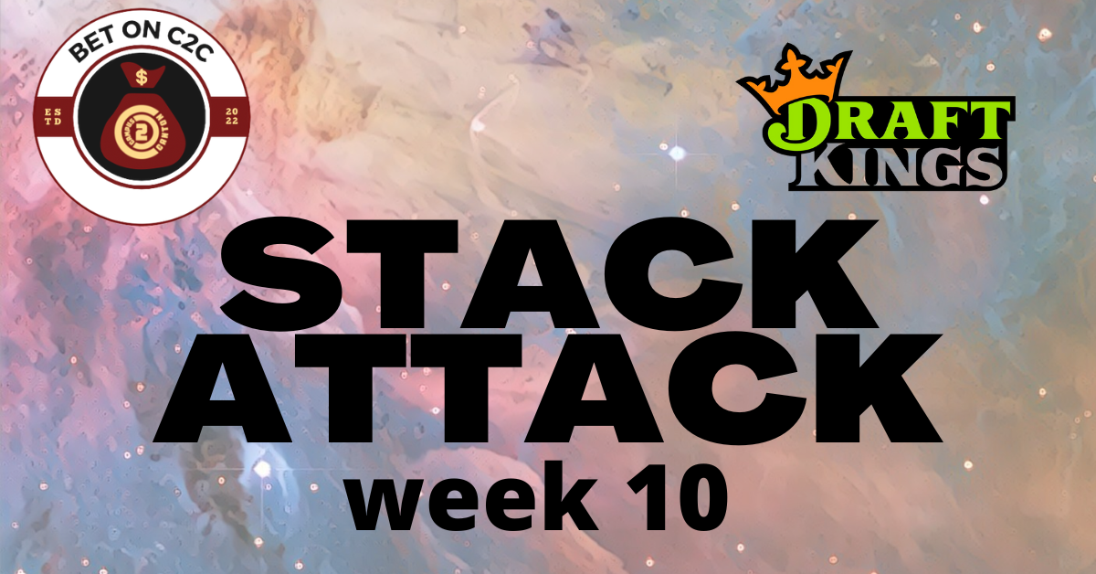 DraftKings Stack Attack – Week Ten