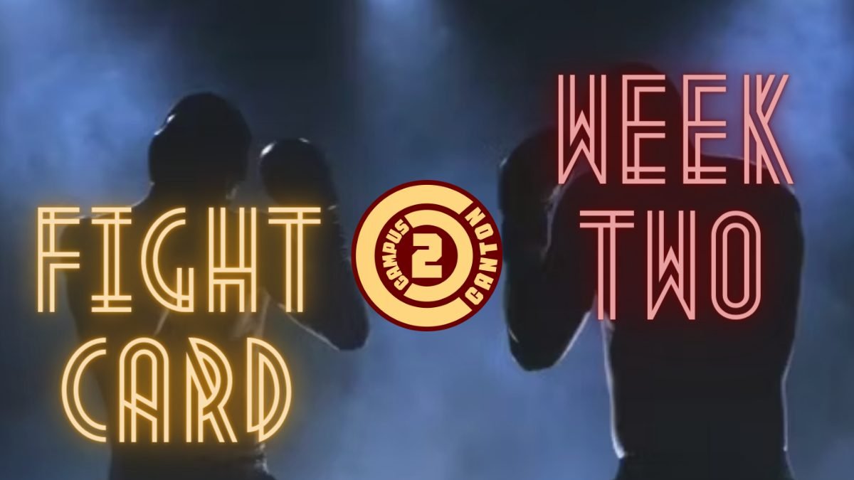 Checking the Fight Card: Week 2